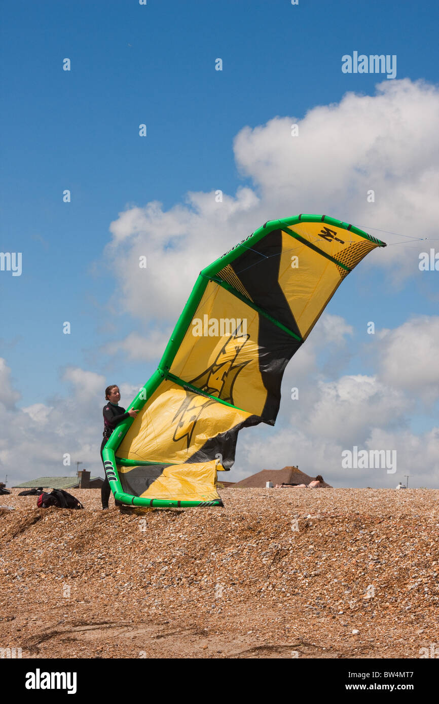 kite surfing pictures in shoreham england in july 2010 by Christopher ...