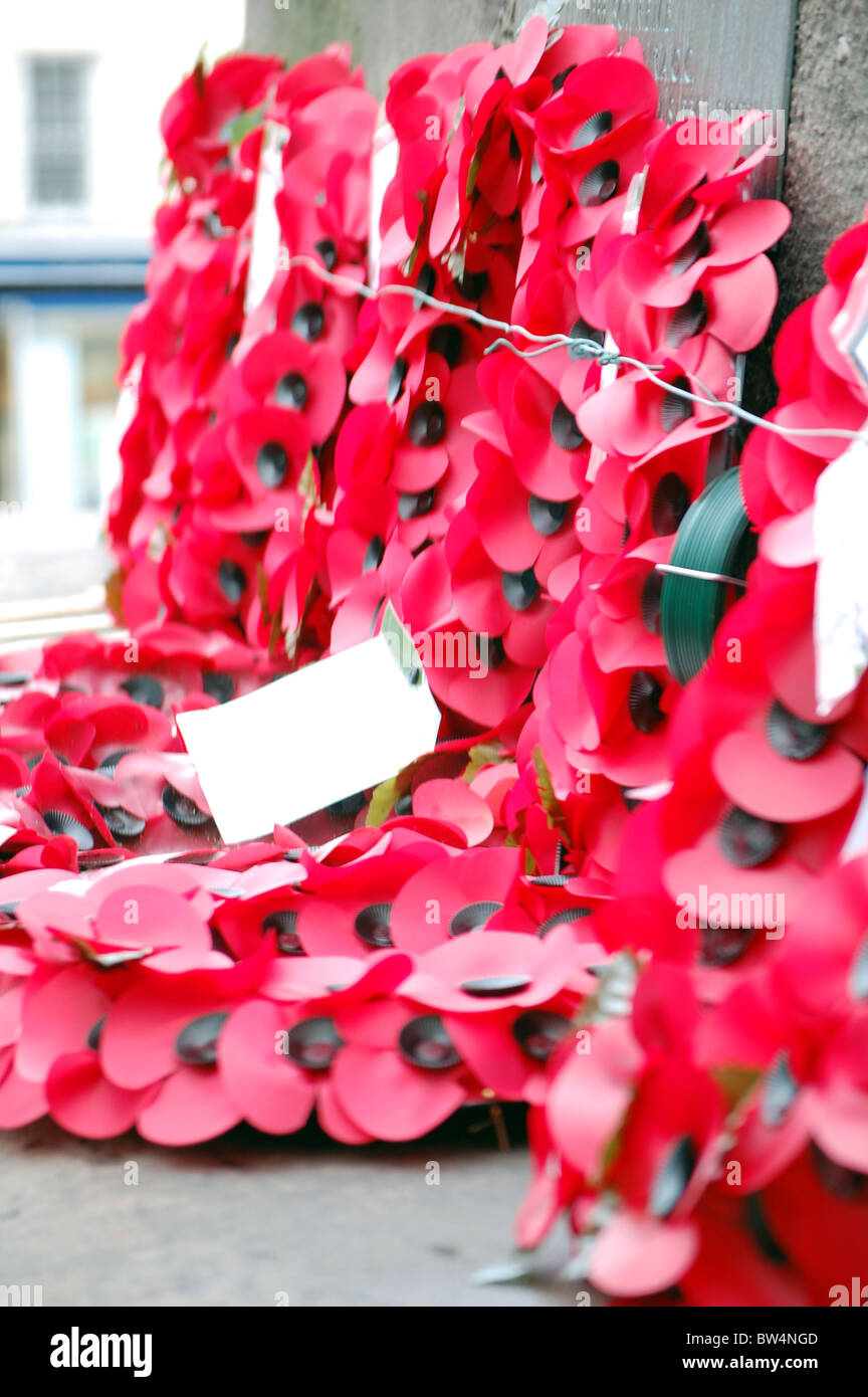Remembrance day wreaths on hi-res stock photography and images - Alamy