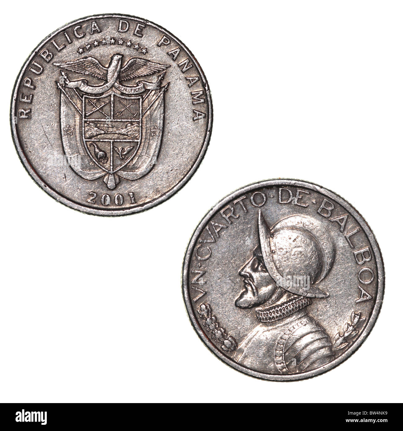 Panamanian panama coin hi-res stock photography and images - Alamy