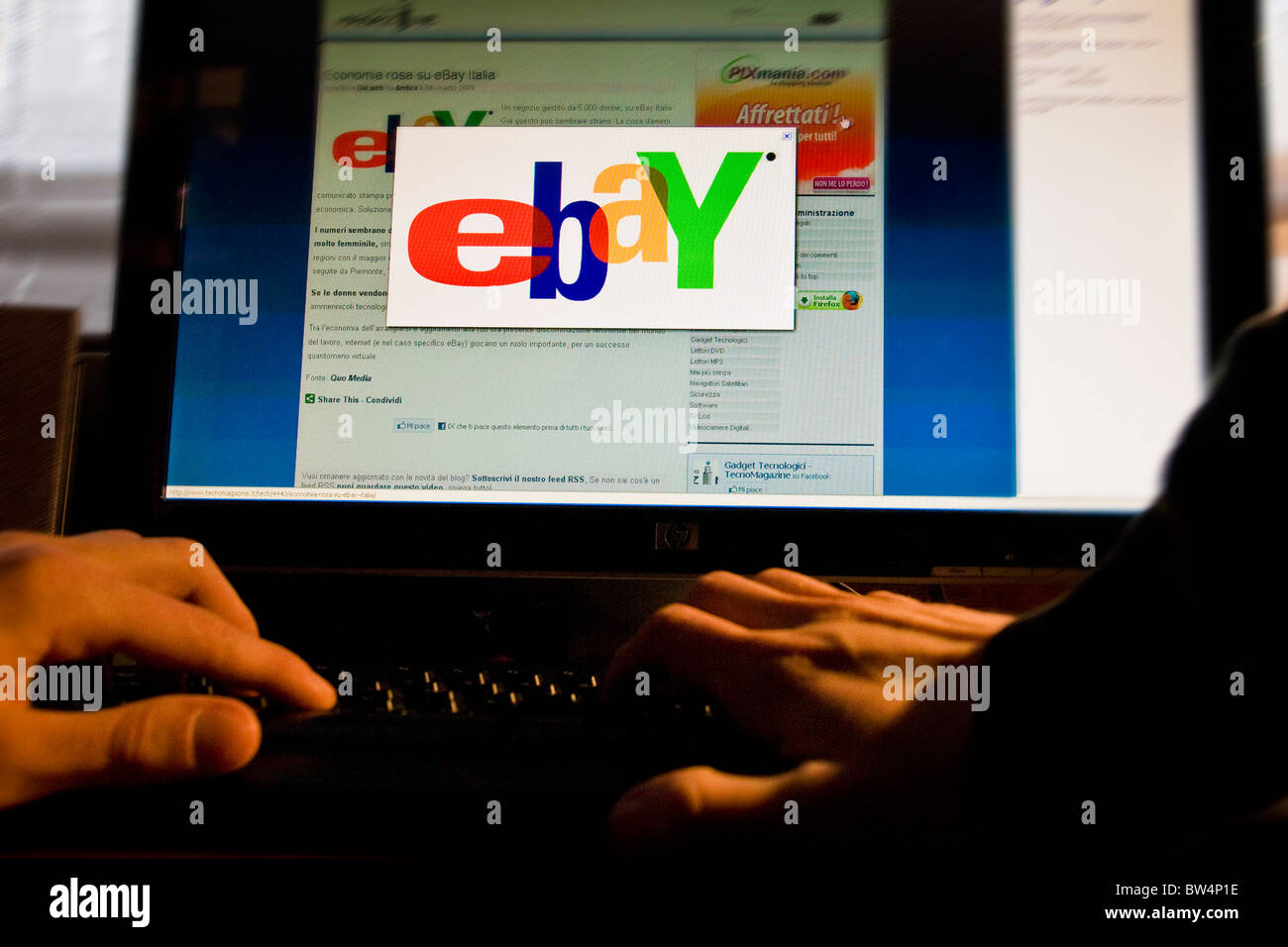 Ebay Computer High Resolution Stock Photography and Images - Alamy