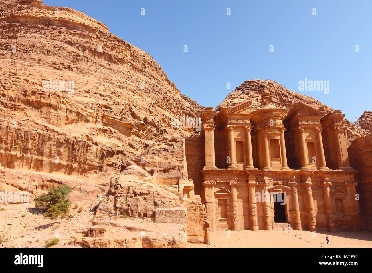 Jordan, county of Ma'an, Petra, Monastery Al-Deir, monastery, al, deir ...