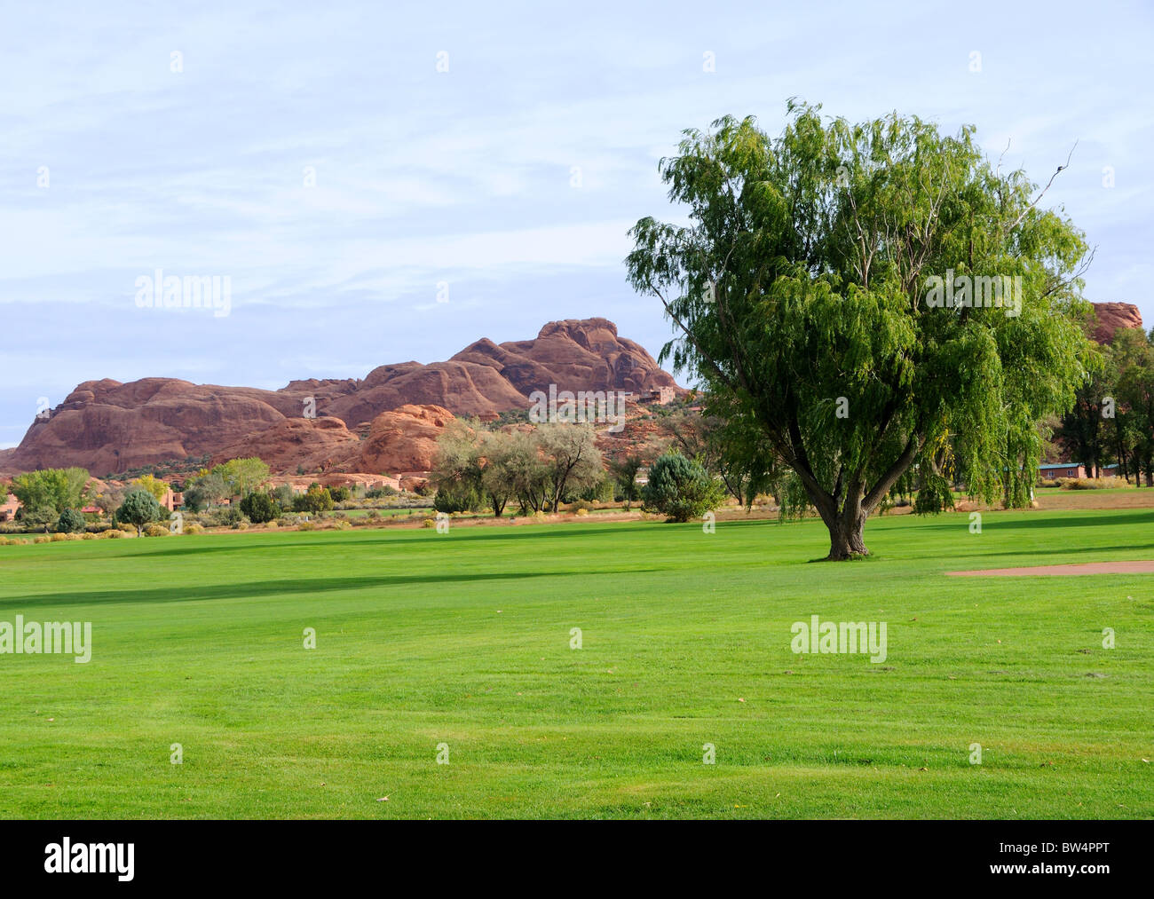 Moab Desert Golf Course Stock Photo - Alamy