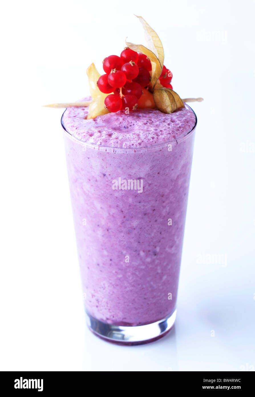 Blended blueberry hi-res stock photography and images - Alamy