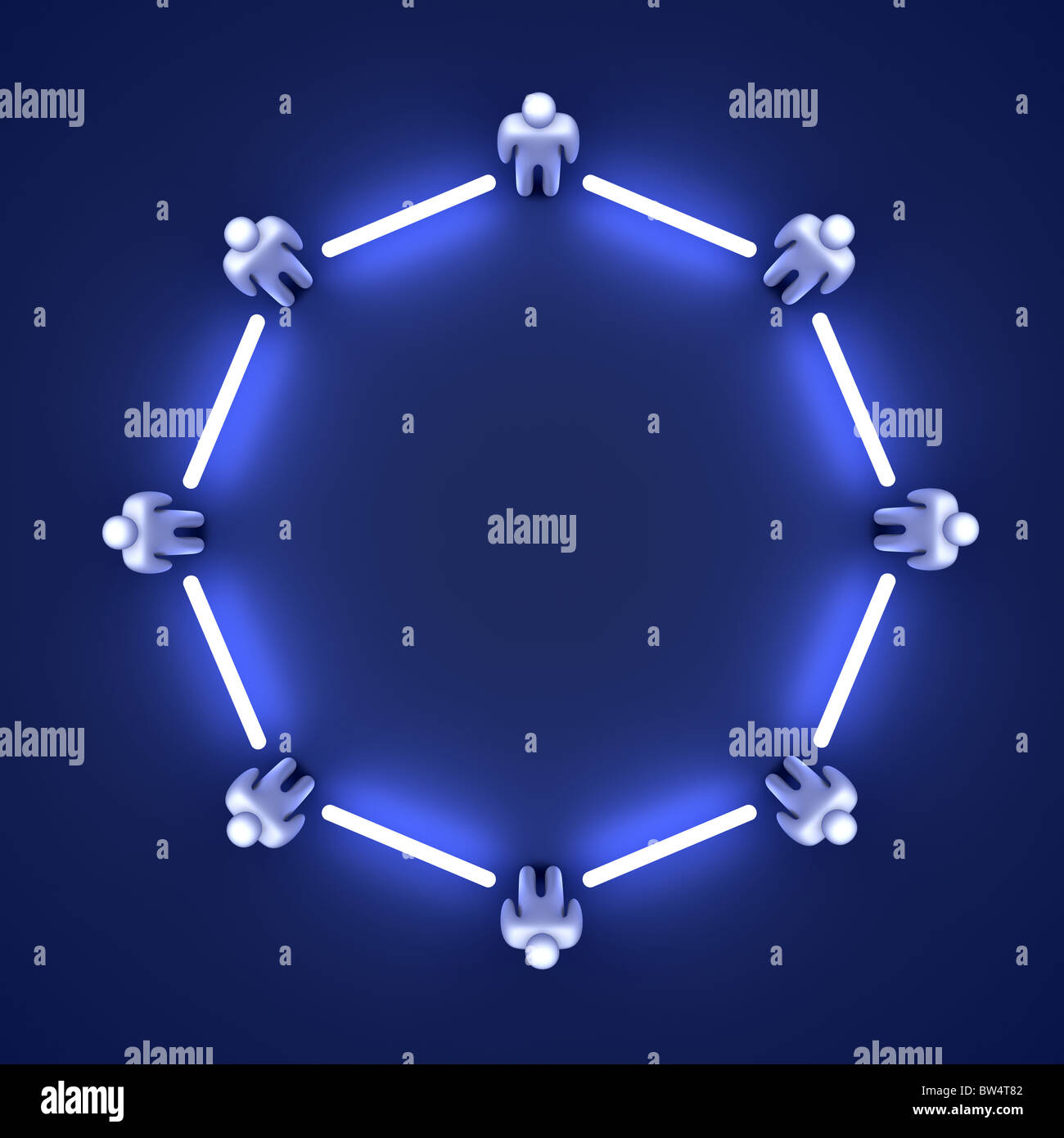 Power of Teamwork Stock Photo - Alamy