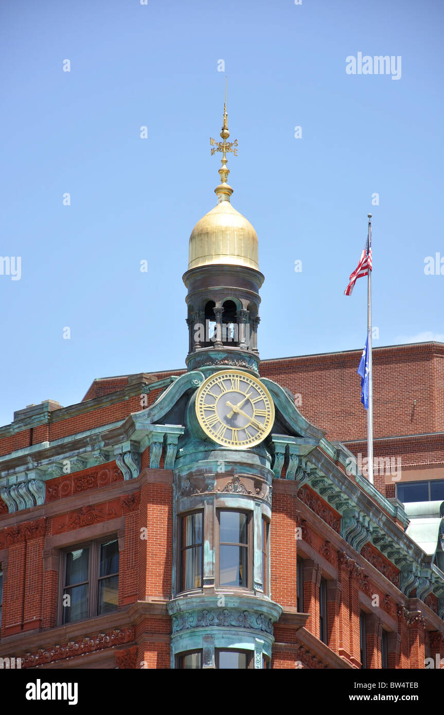 Building with clock, Washington DC, USA Stock Photo - Alamy