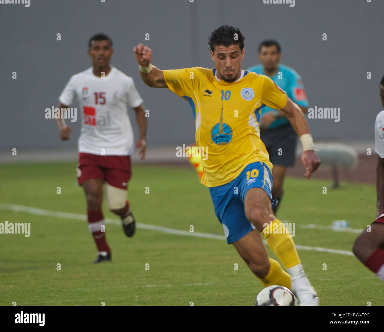 Football match al wahda vs al dhafra hi-res stock photography and ...