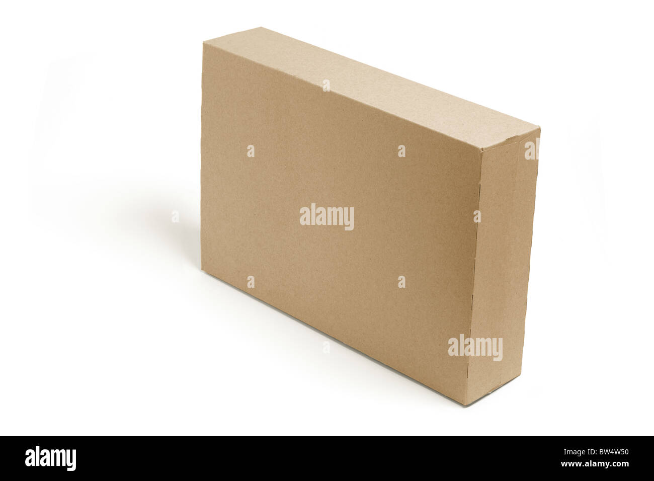Flat white paper box hi-res stock photography and images - Alamy