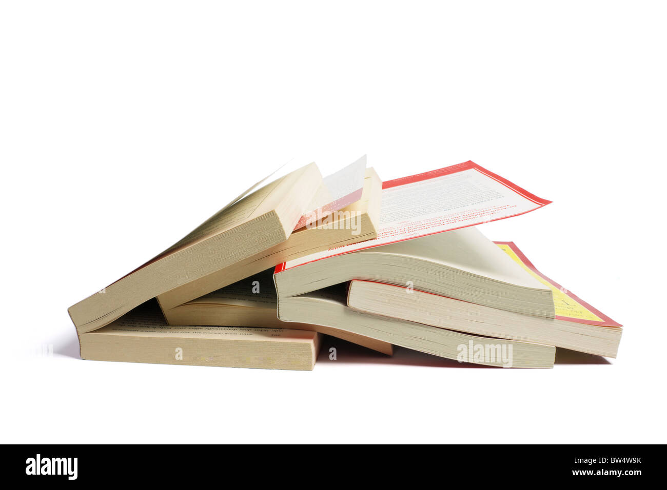 Stack of Books Stock Photo - Alamy