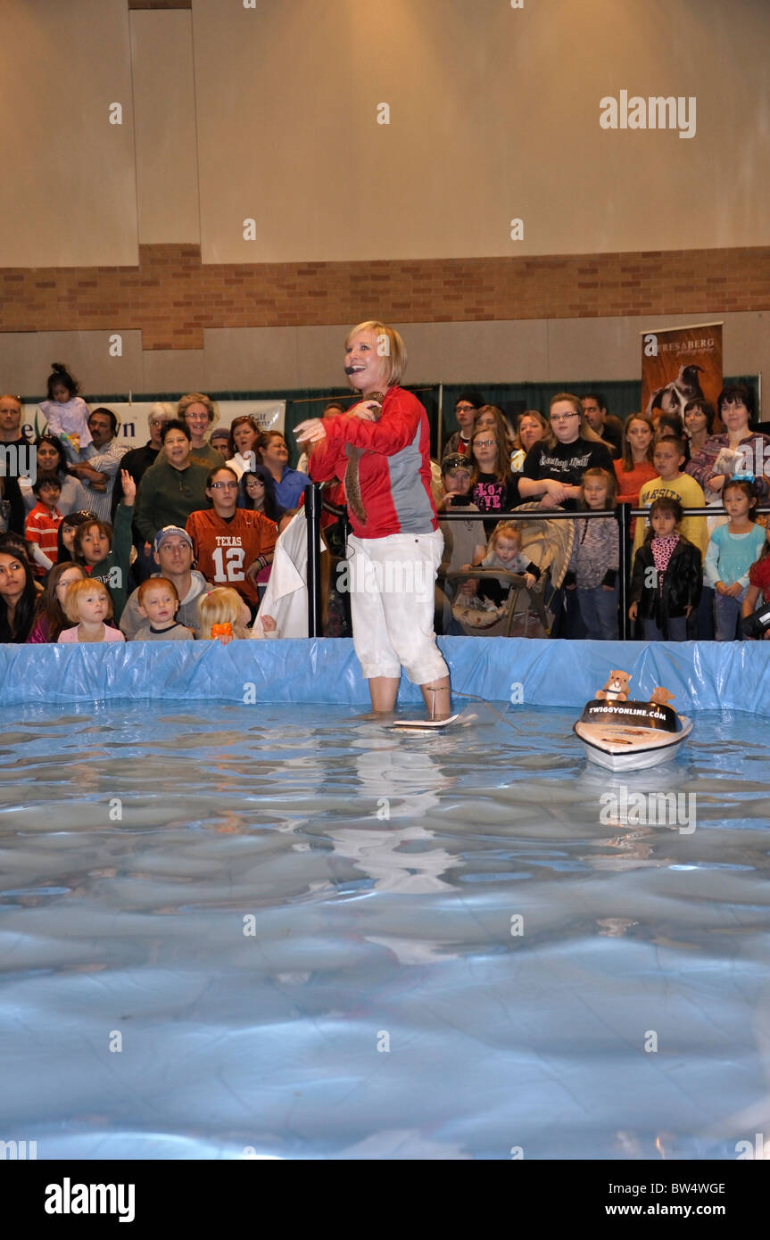 Twiggy the water skiing squirrel Stock Photo - Alamy