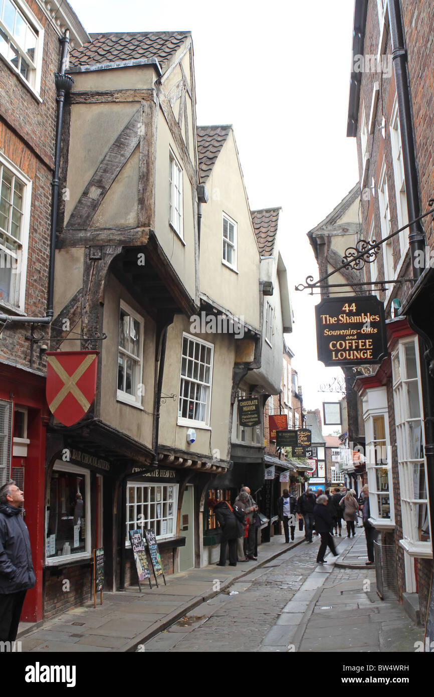Shambles, York, England 2010 Stock Photo - Alamy