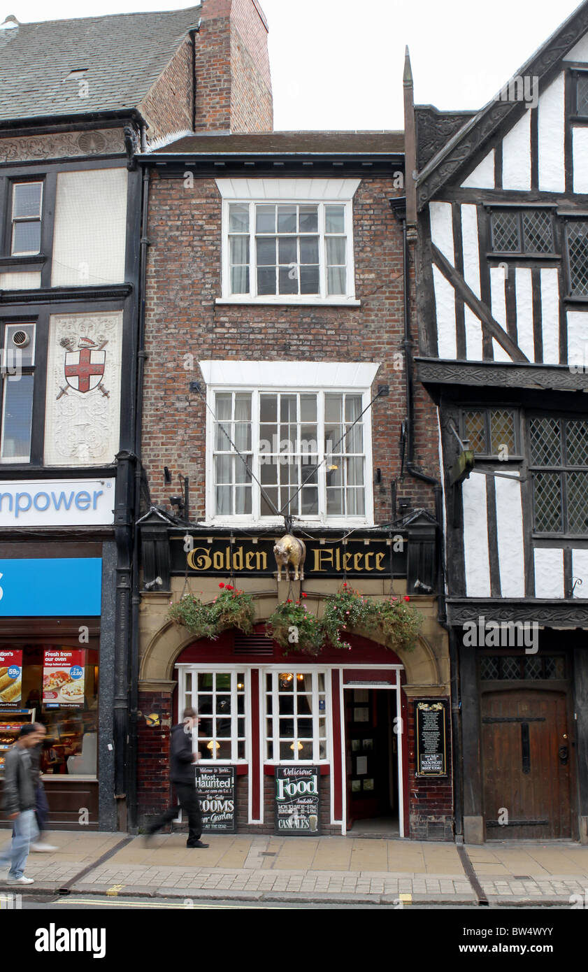 The Golden Fleece - The most haunted pub in Britain, York, Britain ...