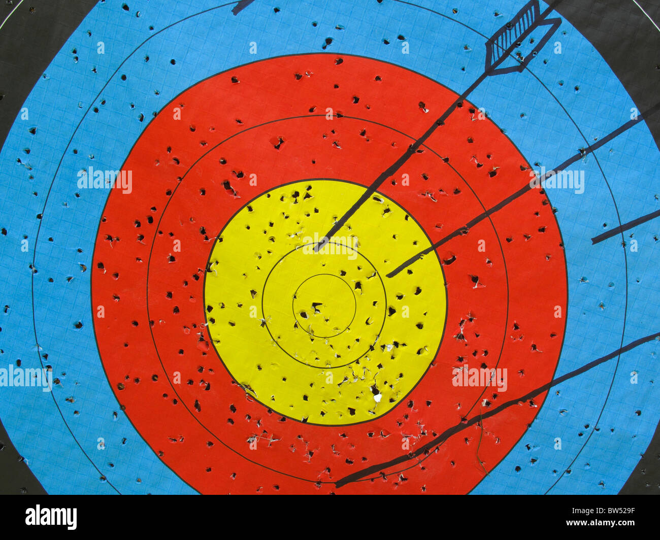 Bullseye archery hi-res stock photography and images - Alamy