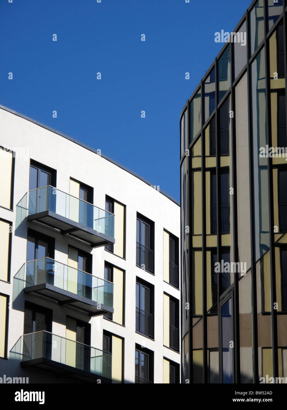 Modern Architecture, Cardiff, Wales, UK Stock Photo - Alamy