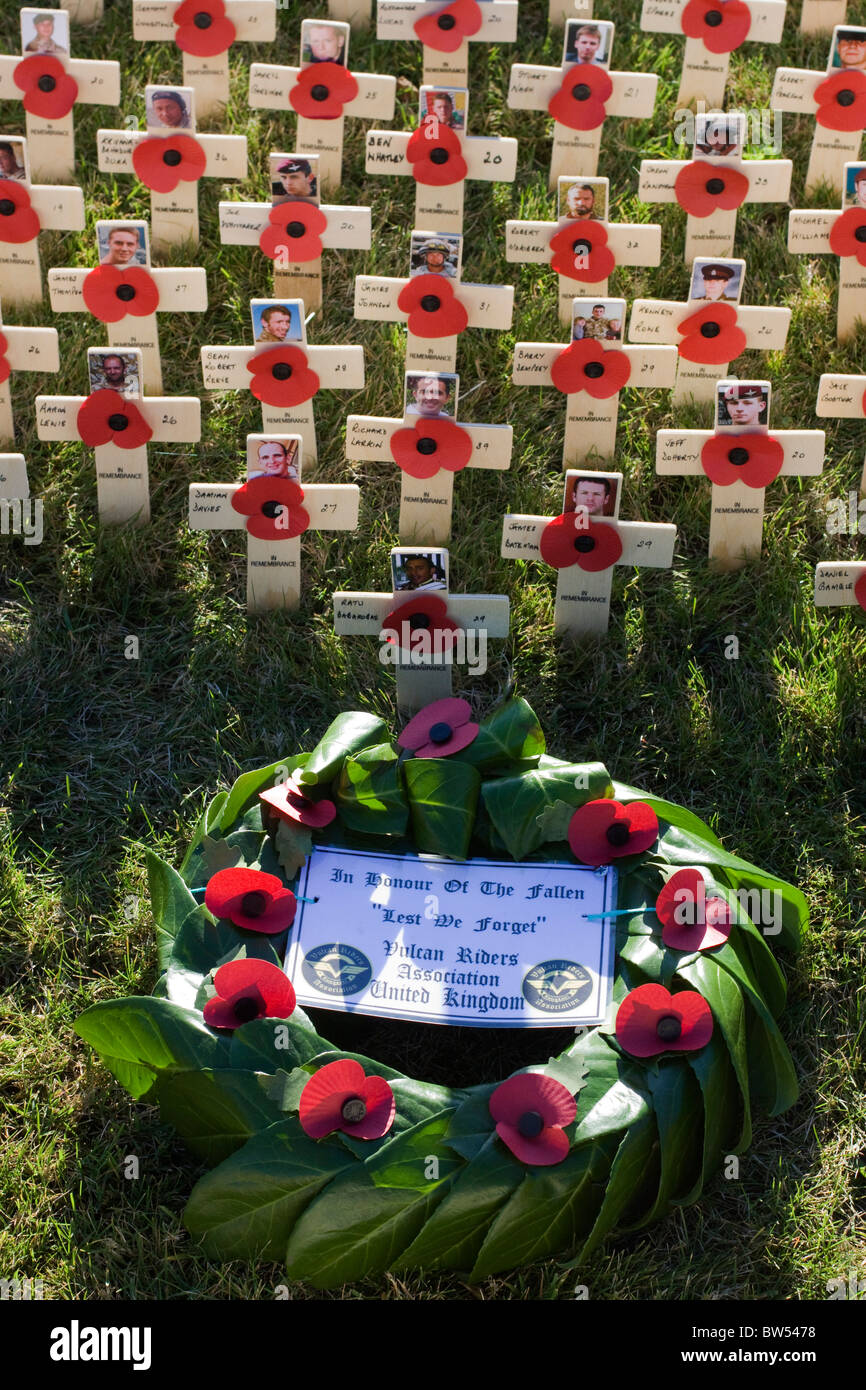Field of remembrance at lydiard park hi-res stock photography and ...