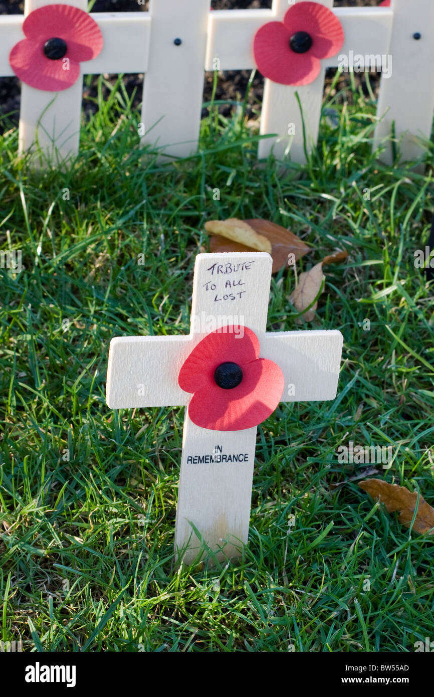 Field of remembrance at lydiard park hi-res stock photography and ...