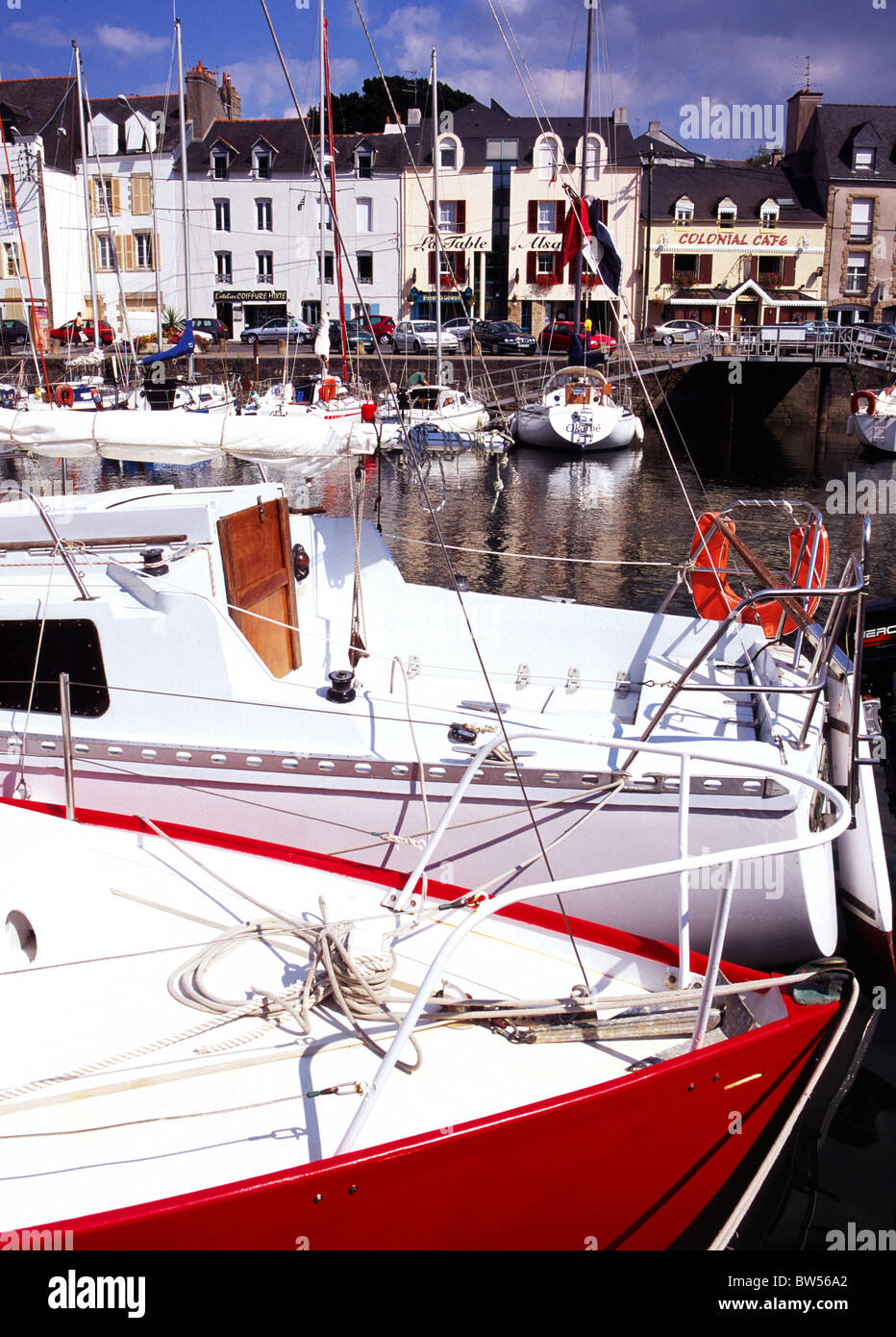 Port De Plaisance, Daytime View Stock Photo - Alamy