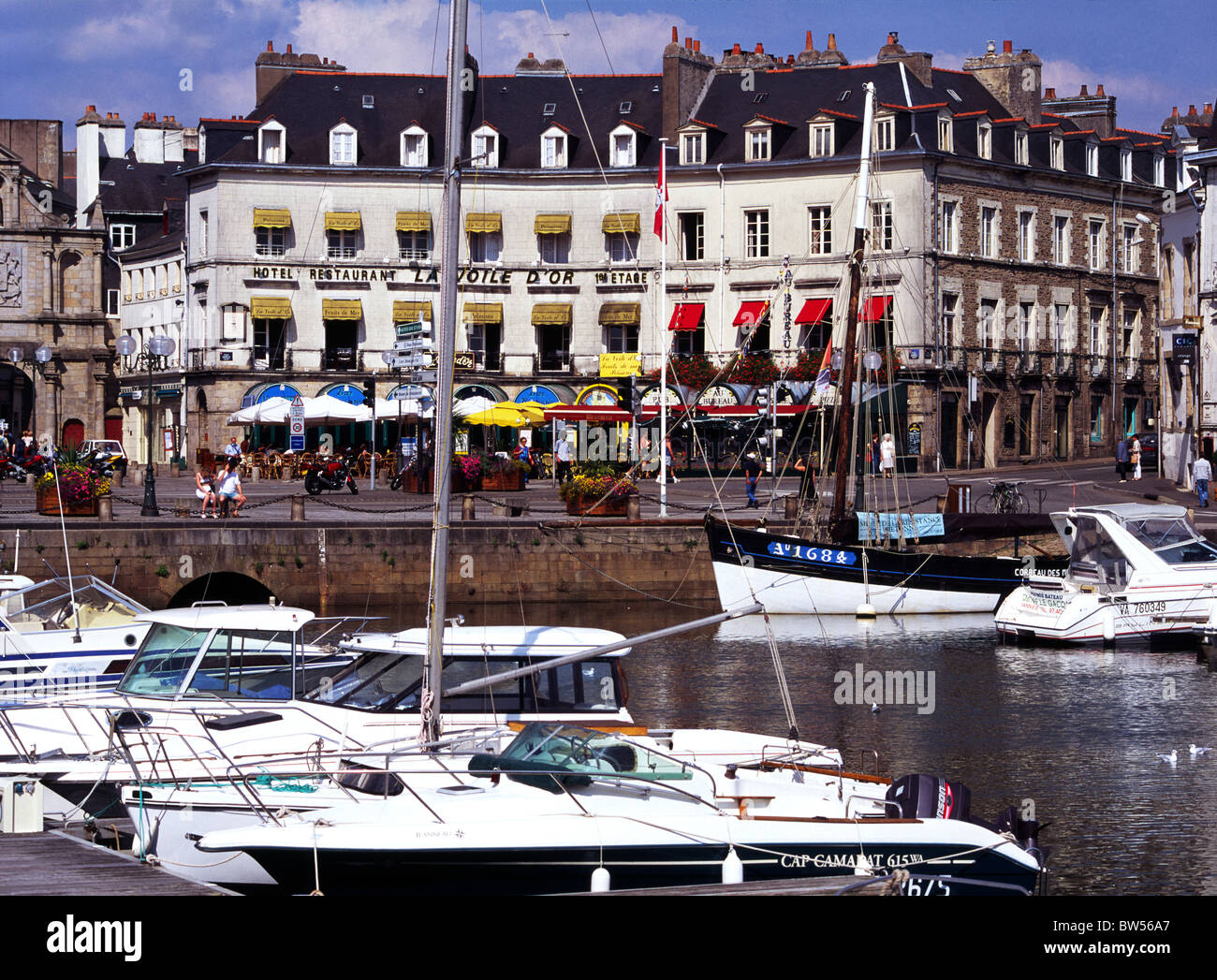 Port De Plaisance, Daytime View Stock Photo - Alamy