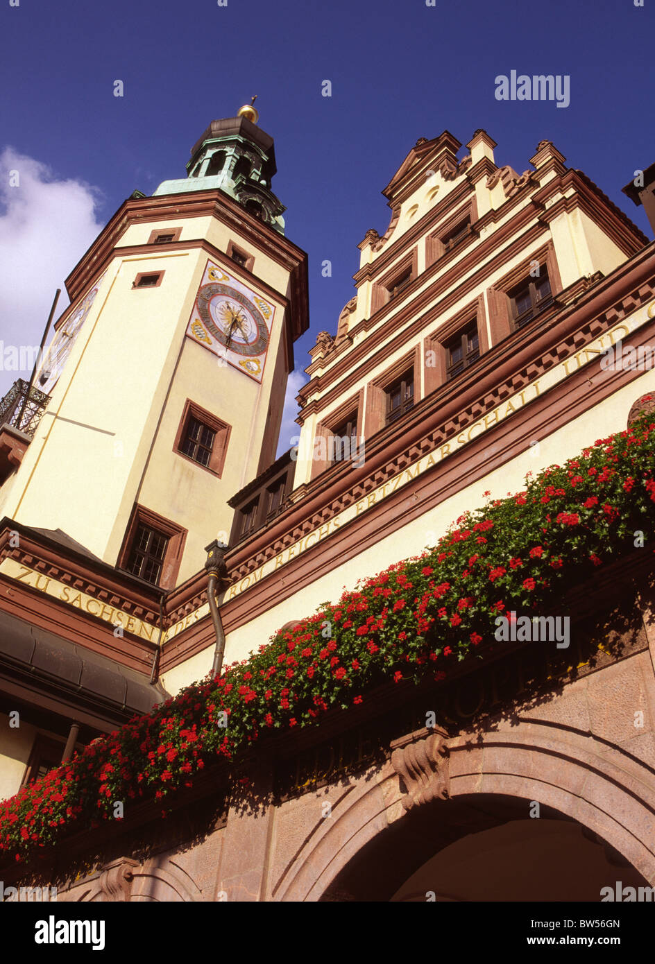 Leipzig, Alte Rathaus, Day Stock Photo - Alamy