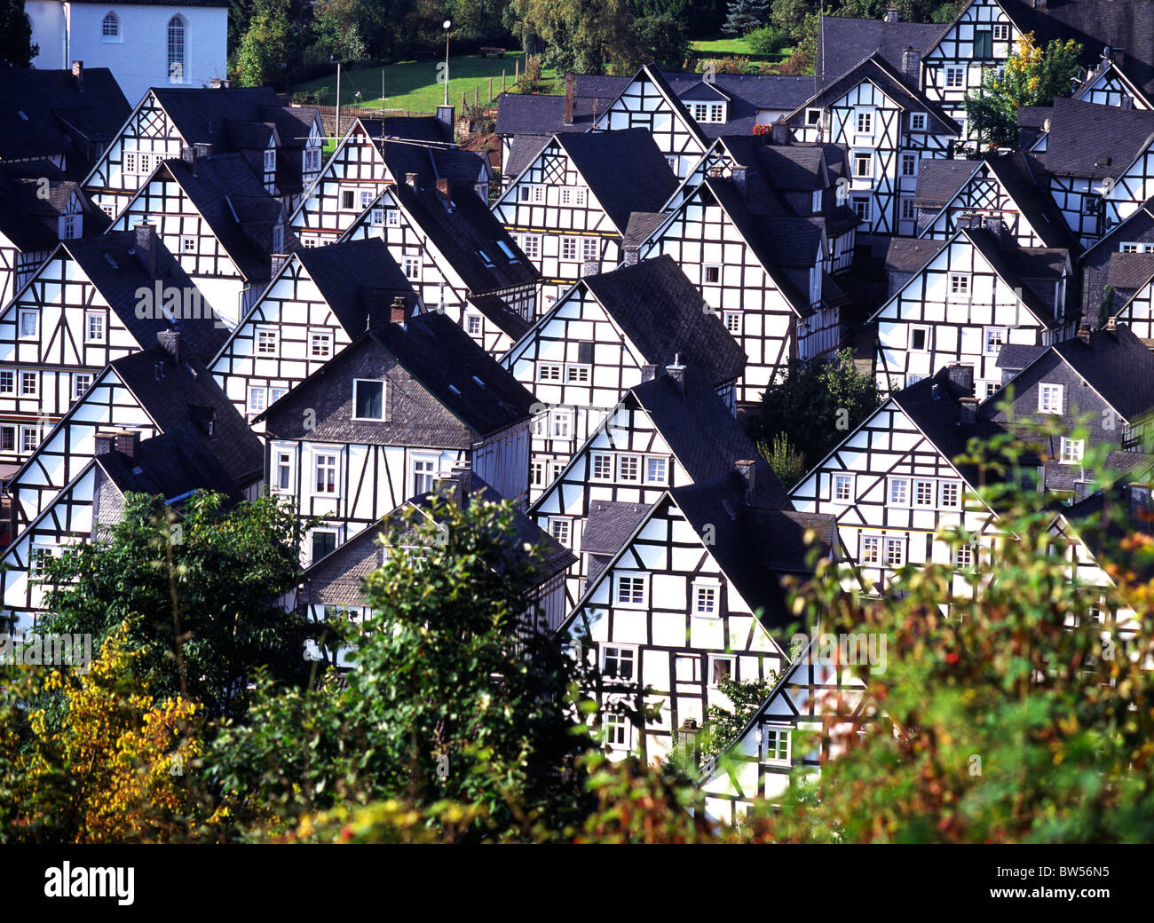 Freudenberg, Architecture, Daytime View Stock Photo - Alamy