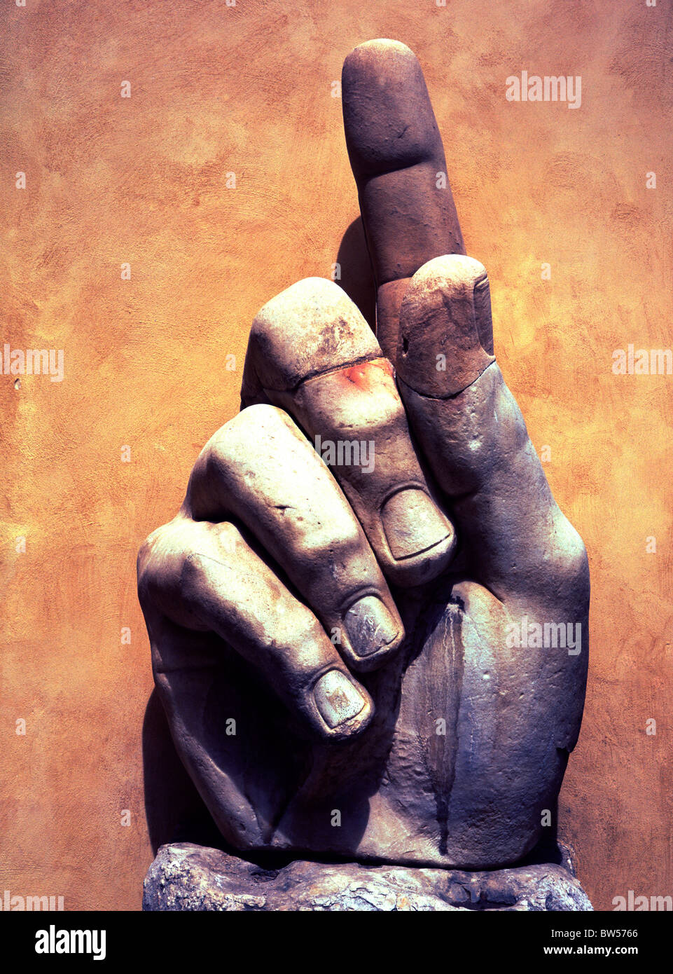 Rome, Capitoline Museum Interior, Hand Stock Photo - Alamy