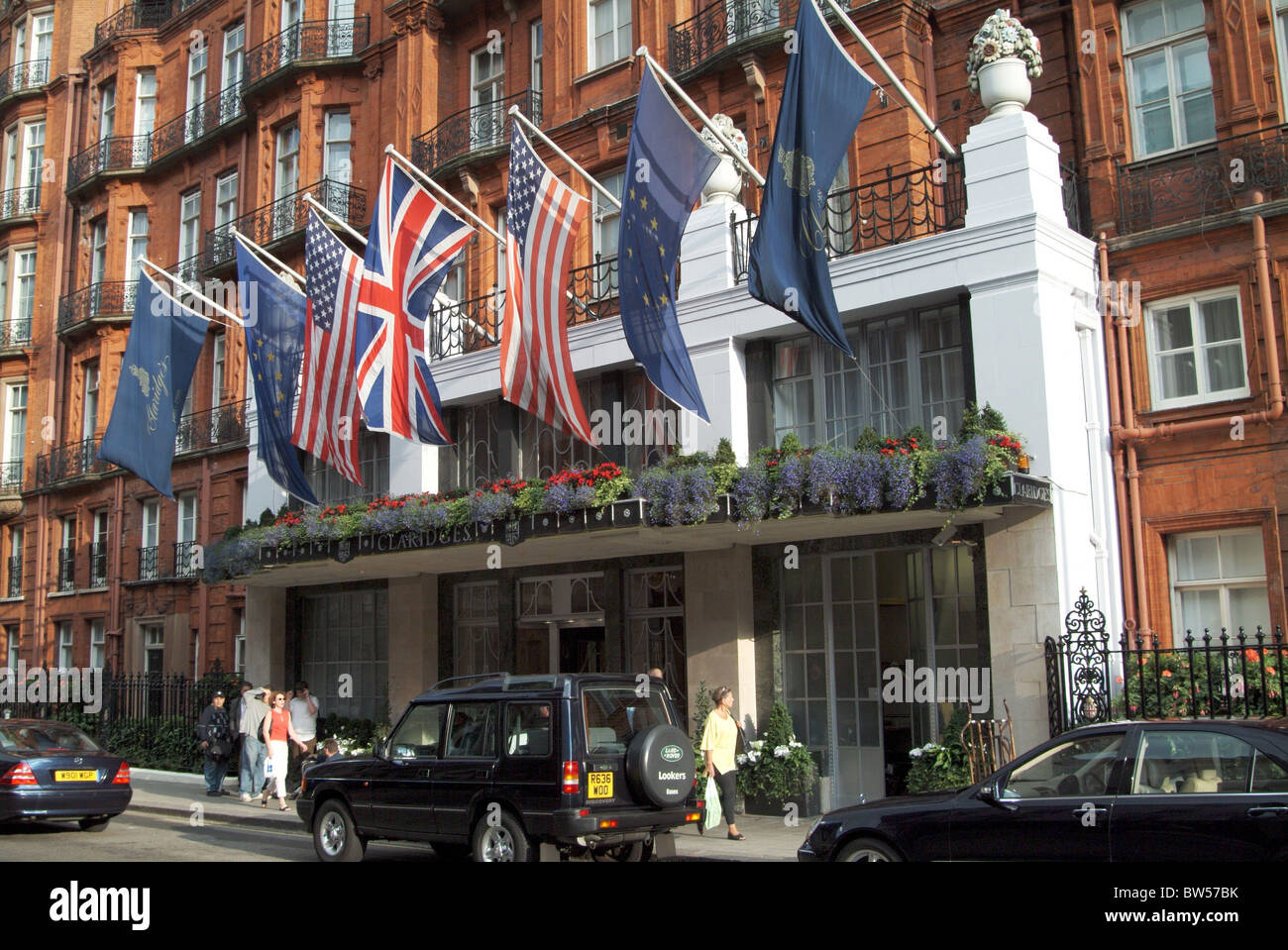 Hotels, Claridges Hotel Stock Photo - Alamy