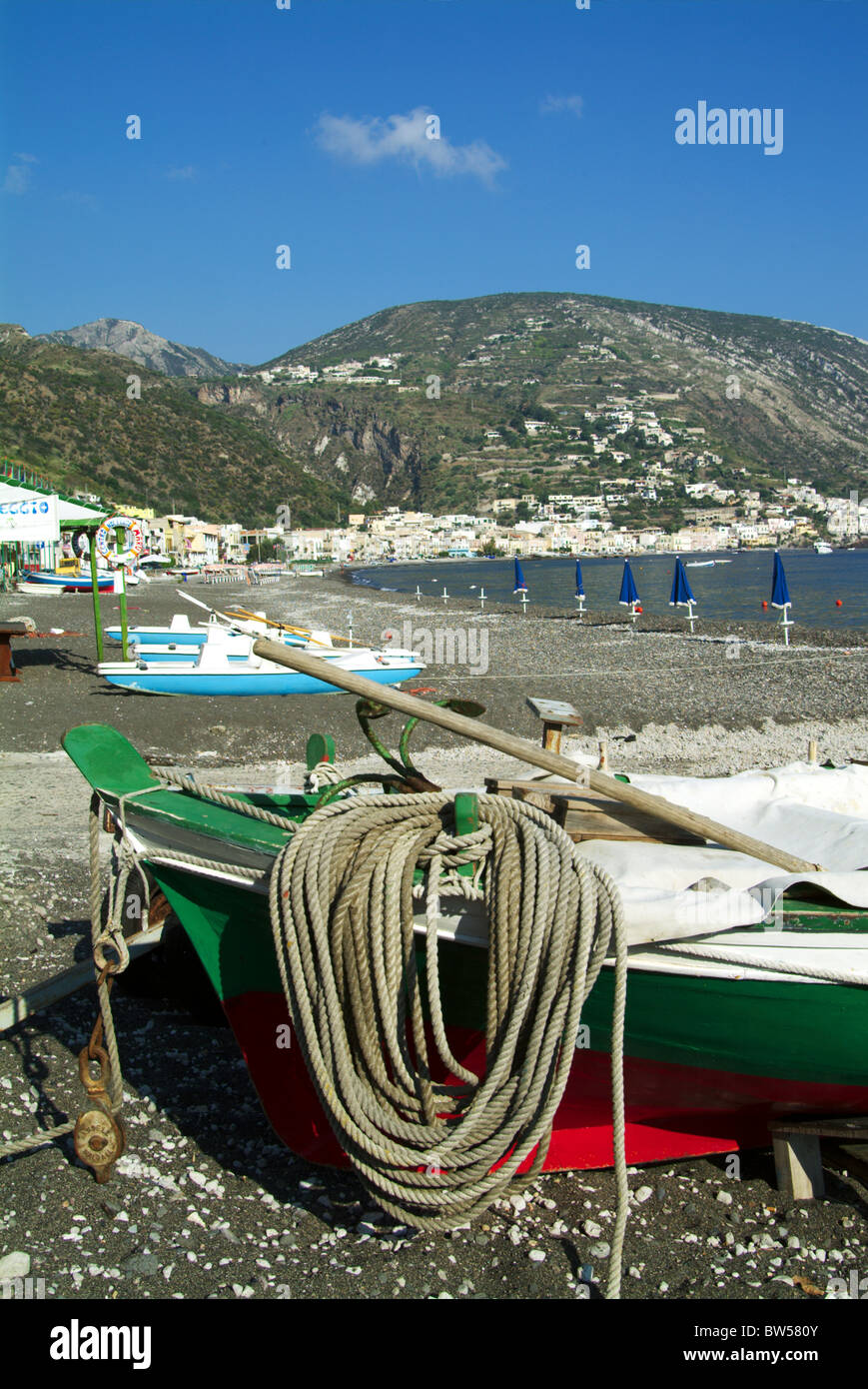 Lipari, Canneto Beach Stock Photo - Alamy