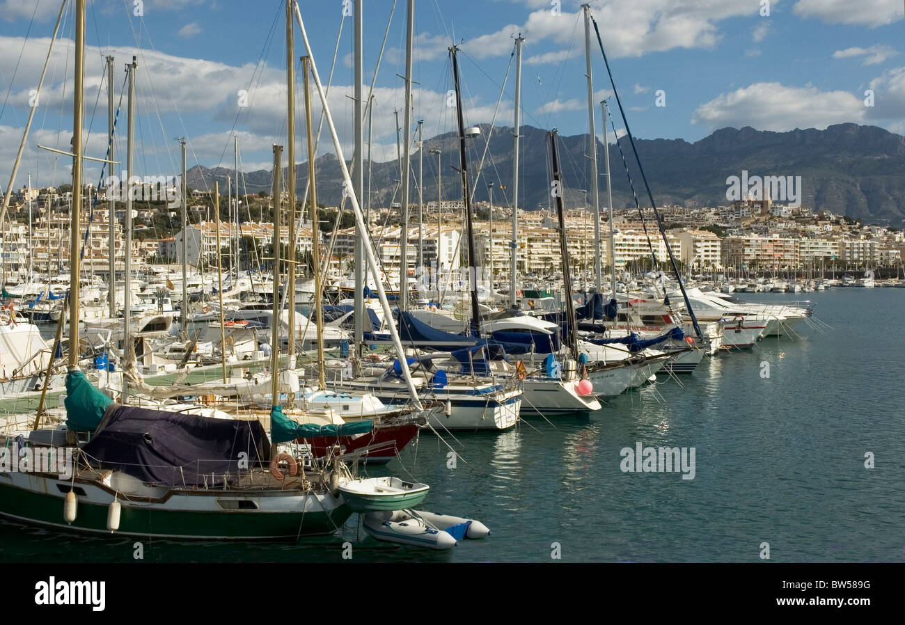 Altea harbour hi-res stock photography and images - Alamy