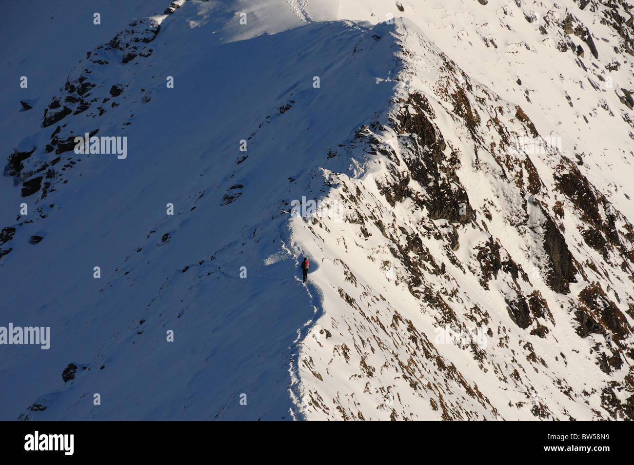 Striding edge in the lake district hi-res stock photography and images ...