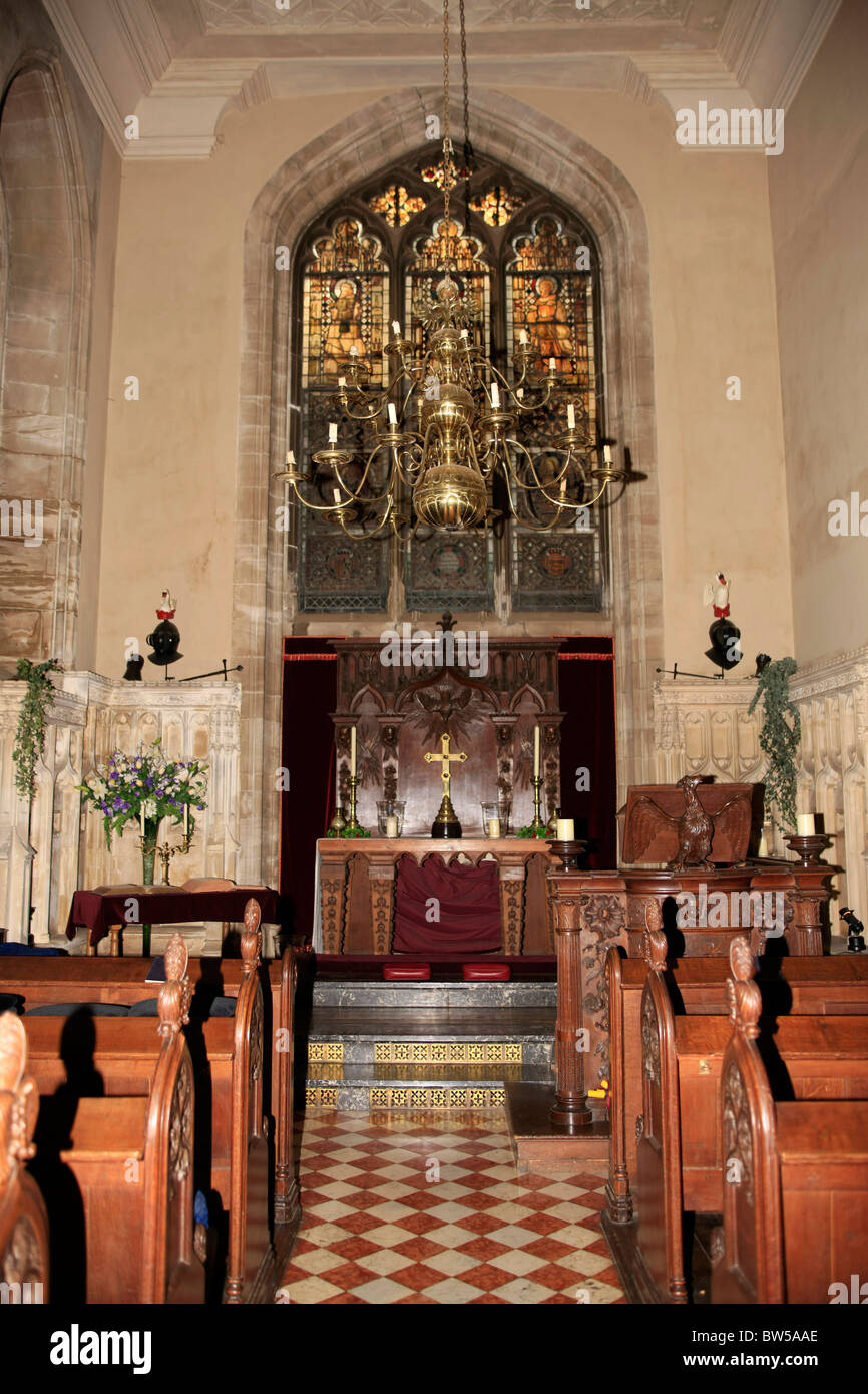 The Family Chapel at Warwick Castle Stock Photo - Alamy