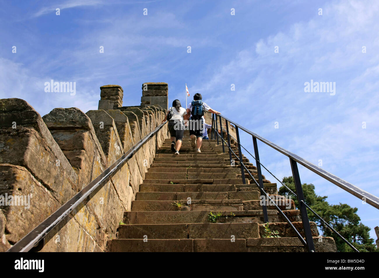 English manor stairs hi-res stock photography and images - Alamy