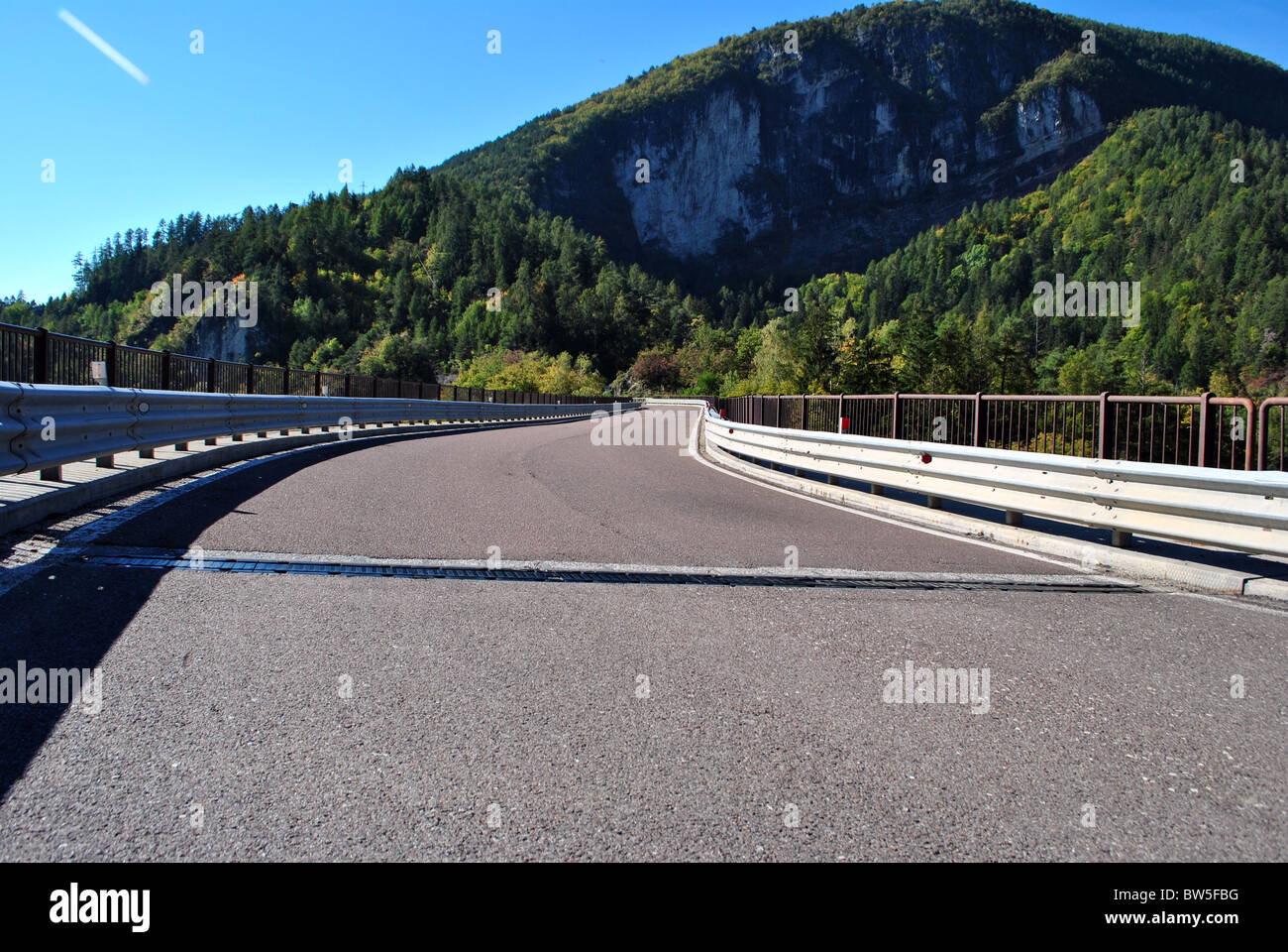 road bridge on the mountain Stock Photo - Alamy
