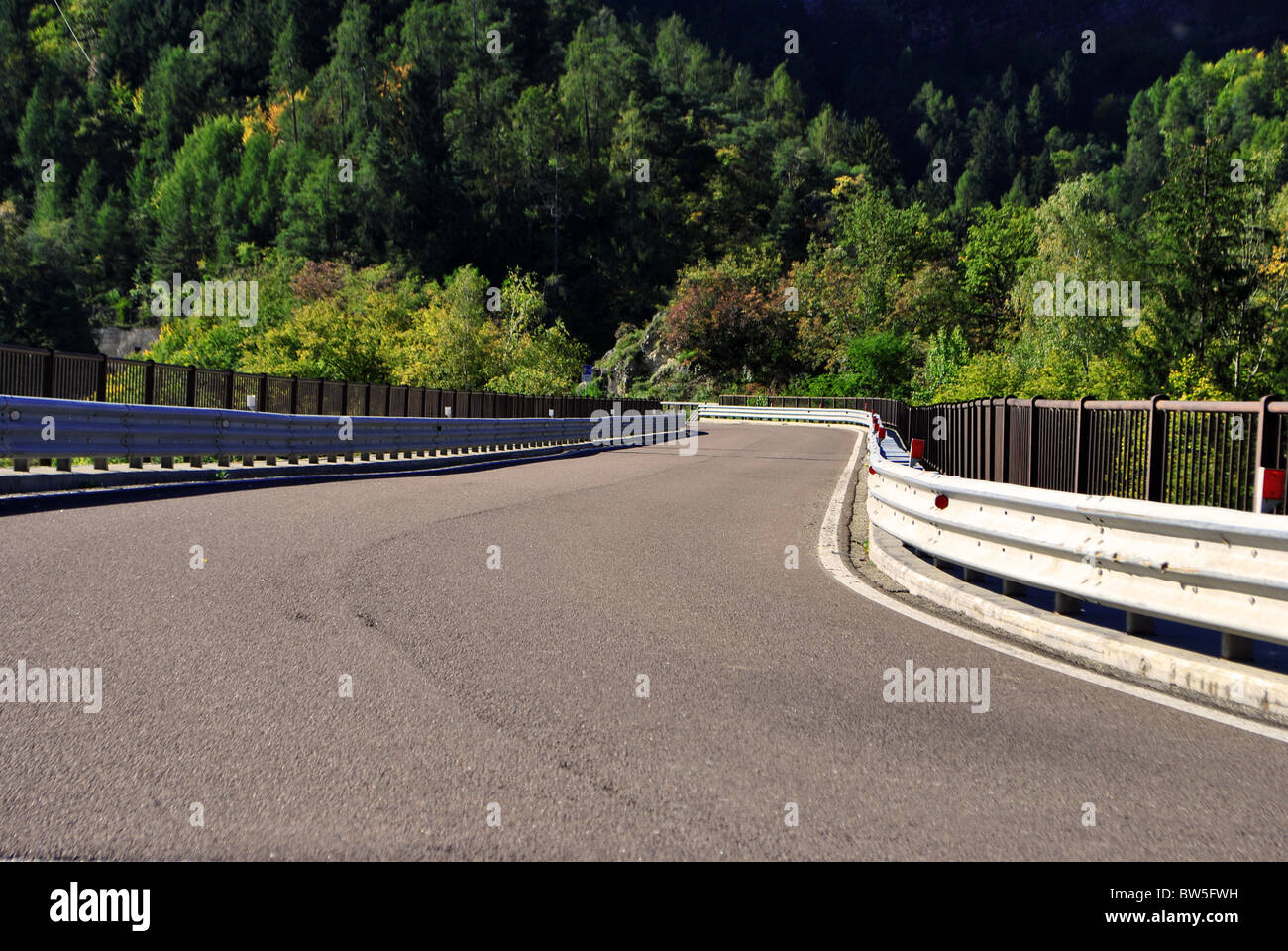 road bridge on the mountain Stock Photo - Alamy