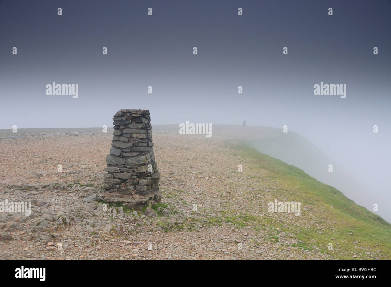 Helvellyn summit hi-res stock photography and images - Alamy