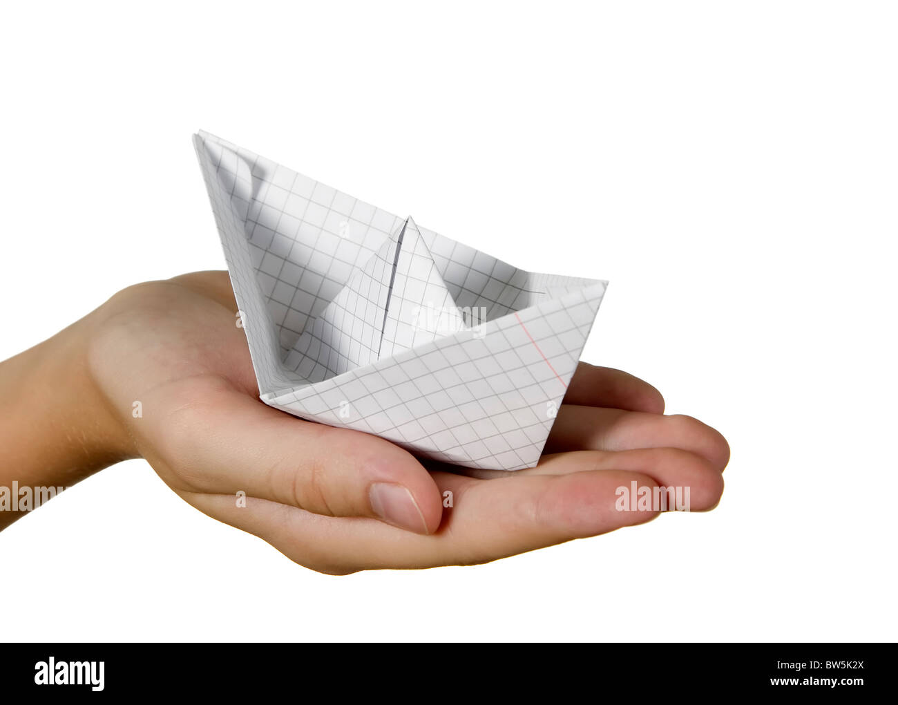 Paper hand ship hi-res stock photography and images - Alamy