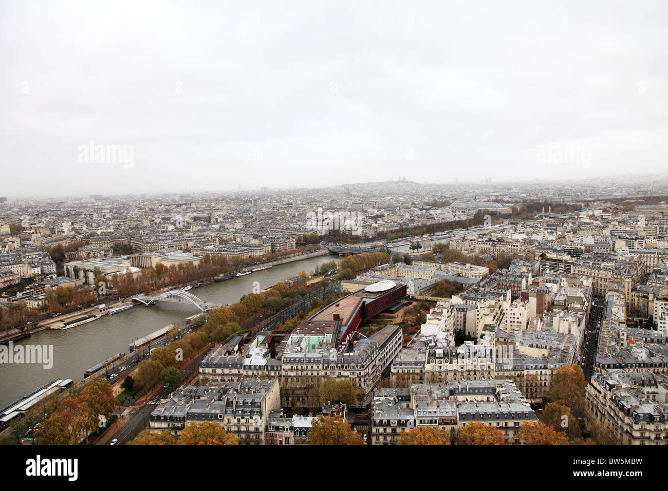 View from Eiffel Tower. Paris Stock Photo - Alamy