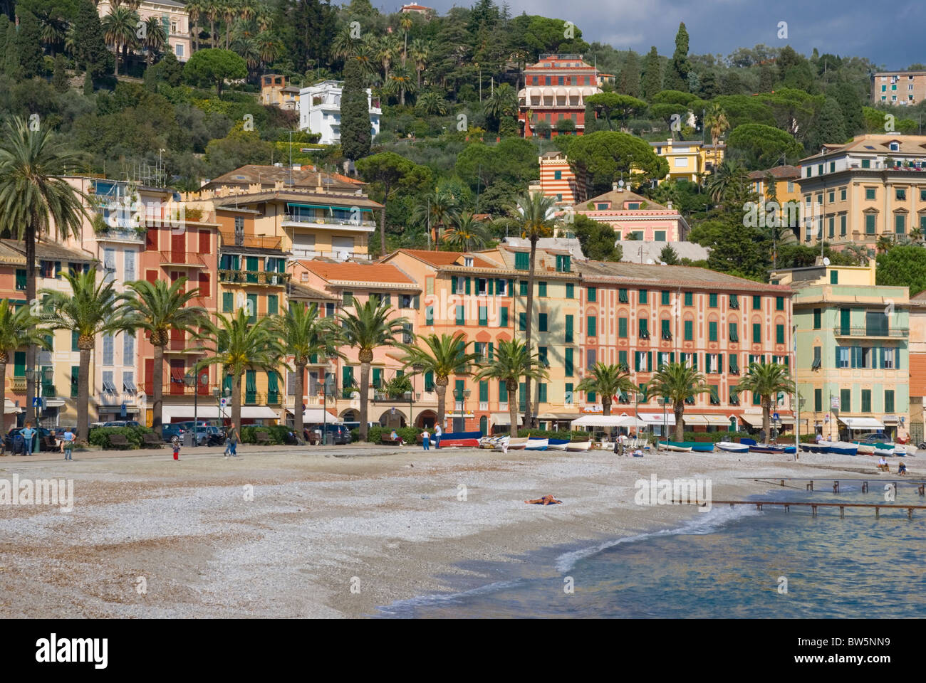 Santa Margherita Ligure, Riviera De Levante Stock Photo - Alamy