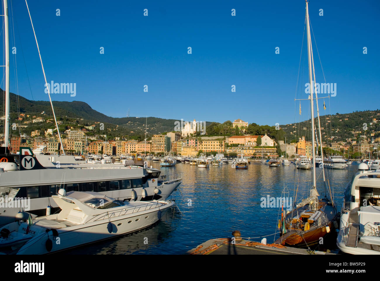 Santa Margherita Ligure, Riviera De Levante Stock Photo - Alamy