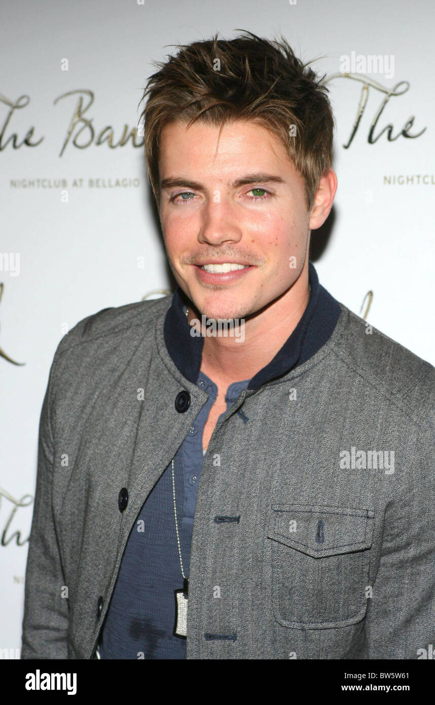 Josh Henderson 27th Birthday Party at The Bank Stock Photo - Alamy
