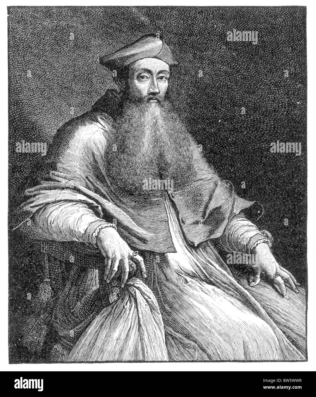 Portrait reginald cardinal pole hi-res stock photography and images - Alamy