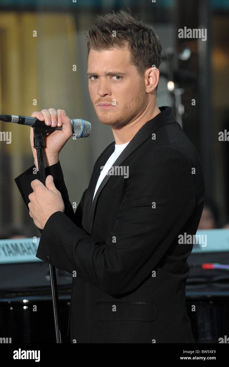 NBC Today Show Concert with Michael Buble Stock Photo - Alamy