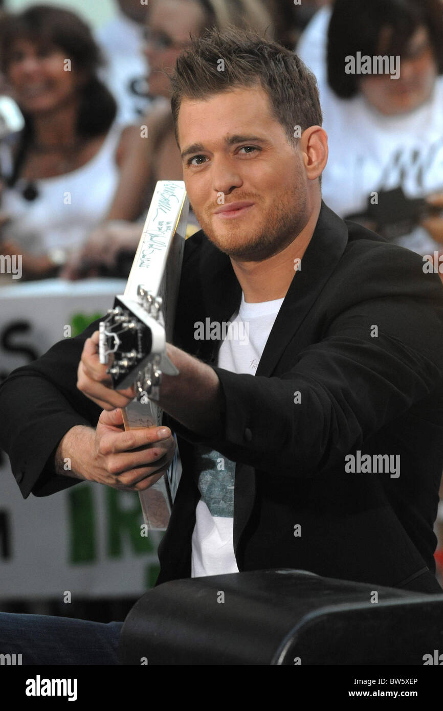 NBC Today Show Concert with Michael Buble Stock Photo - Alamy