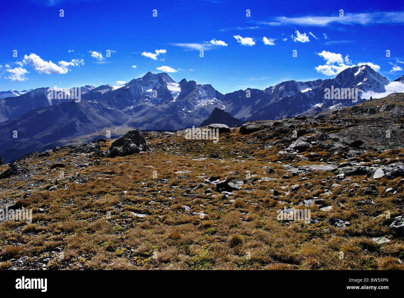 Mountains without vegetation blue sky hi-res stock photography and ...