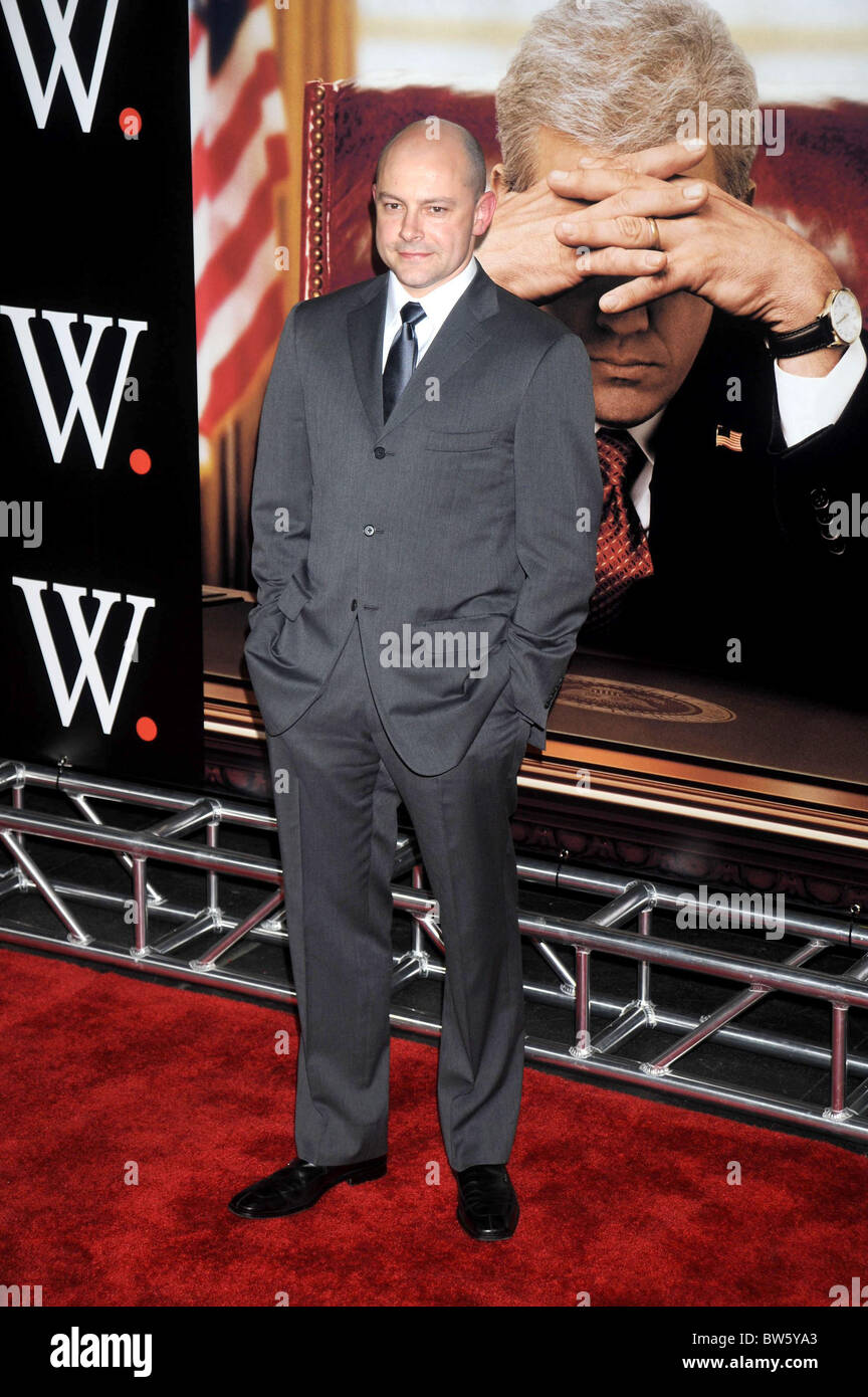 New York Premiere of Oliver Stone's W Stock Photo - Alamy