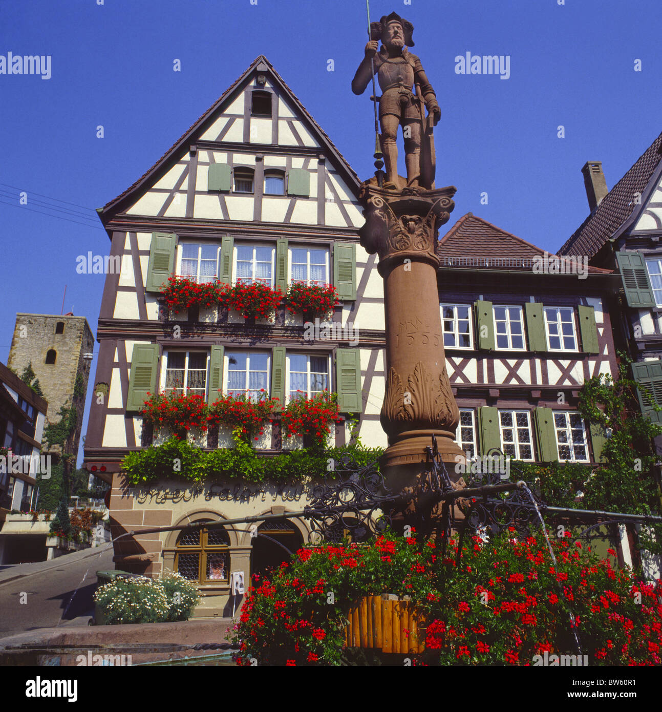 Germany baden wurttemberg black forest calw hi-res stock photography ...