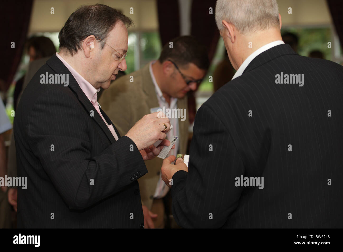 4Networking founder Brad Burton speaking at a new 4Networking group ...