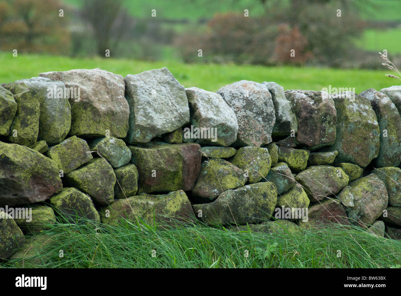 Dry Stone Wall Stock Photo - Alamy