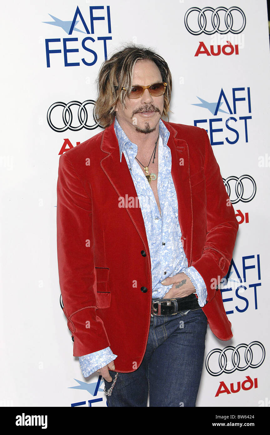 AFI Fest Premiere of THE WRESTLER Stock Photo - Alamy