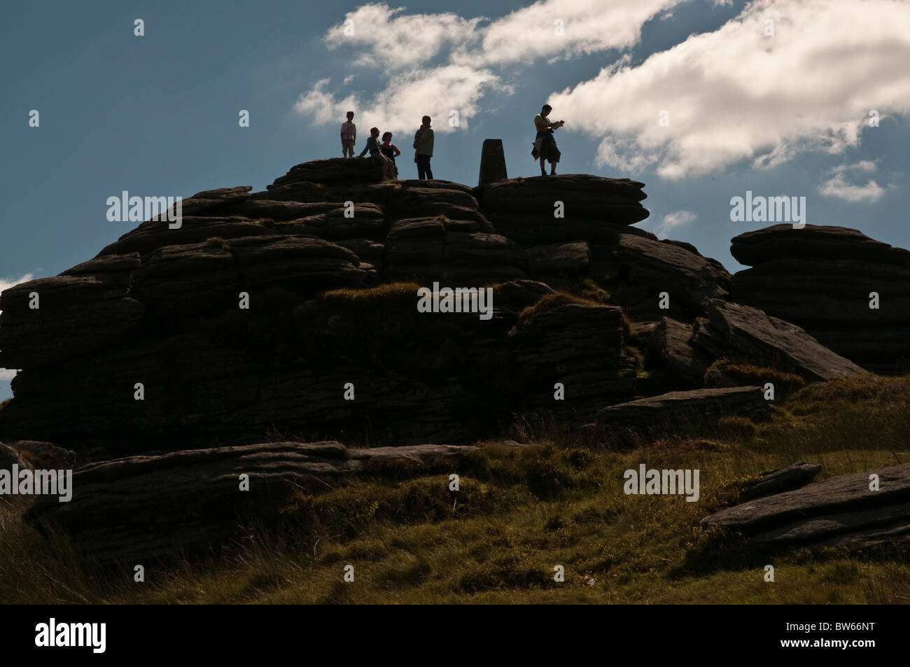 Person on the top of tor hi-res stock photography and images - Alamy