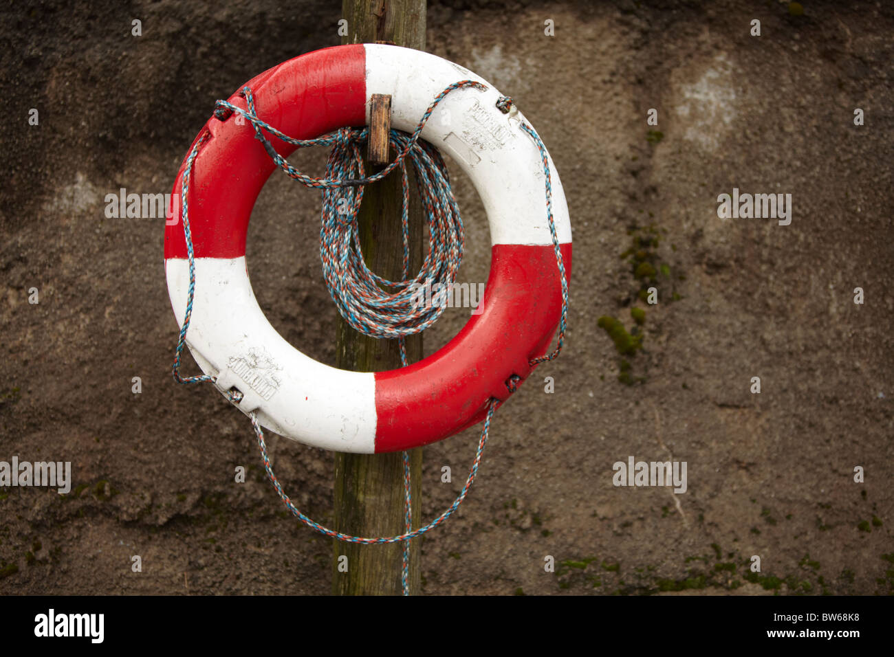 Life saver ring landscape format Stock Photo - Alamy