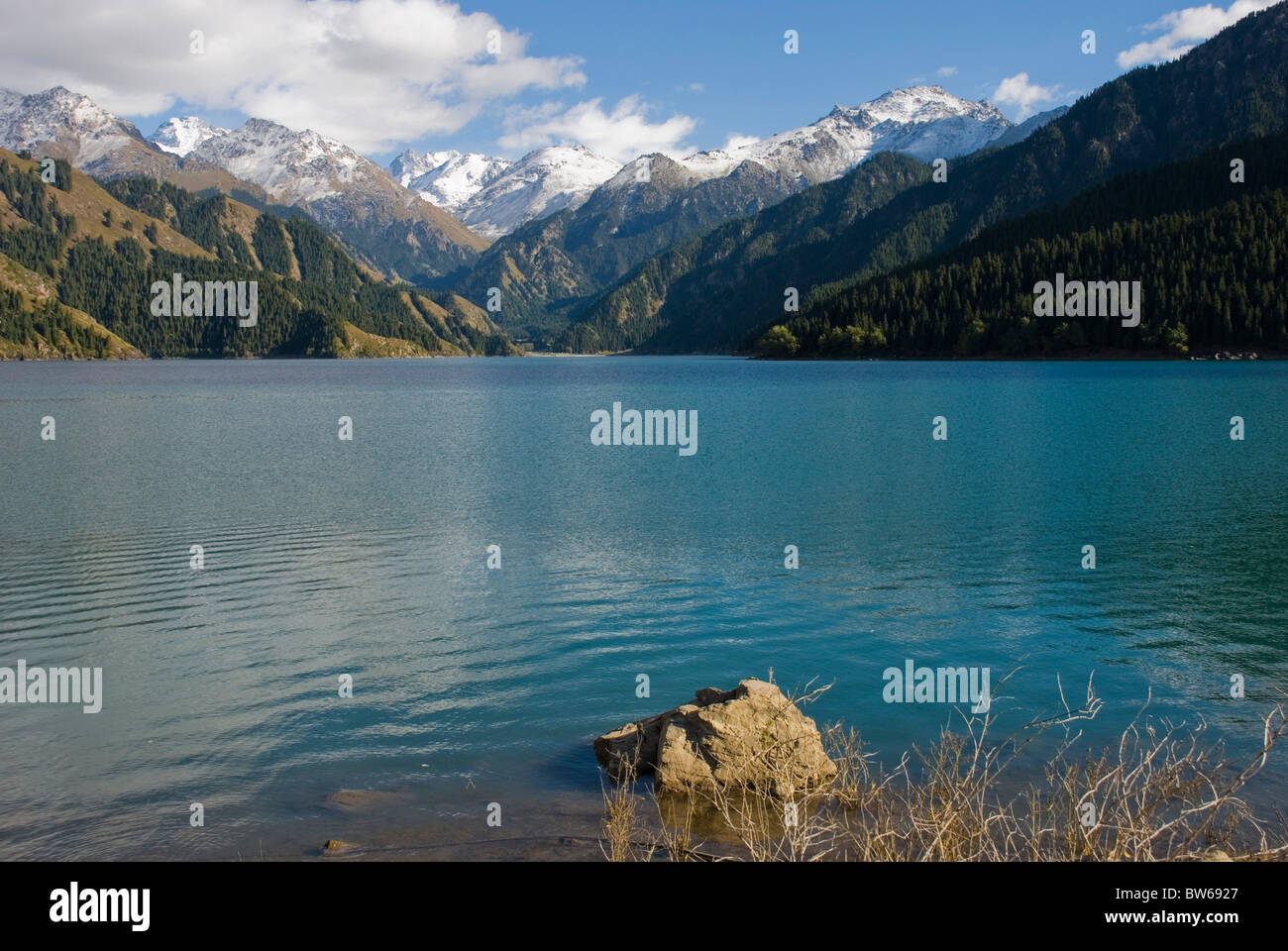 Lake Tianchi，Northern Xinjiang, China Stock Photo - Alamy